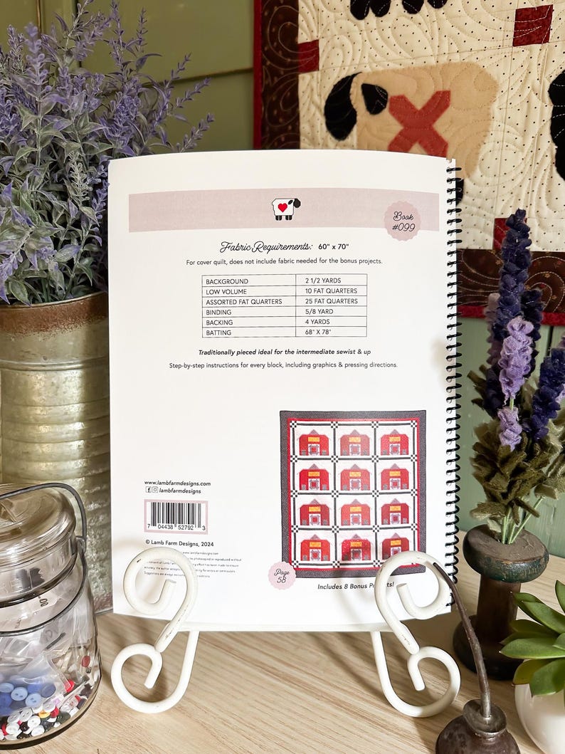 Summer on the Farm Quilt Book Pattern - Etsy