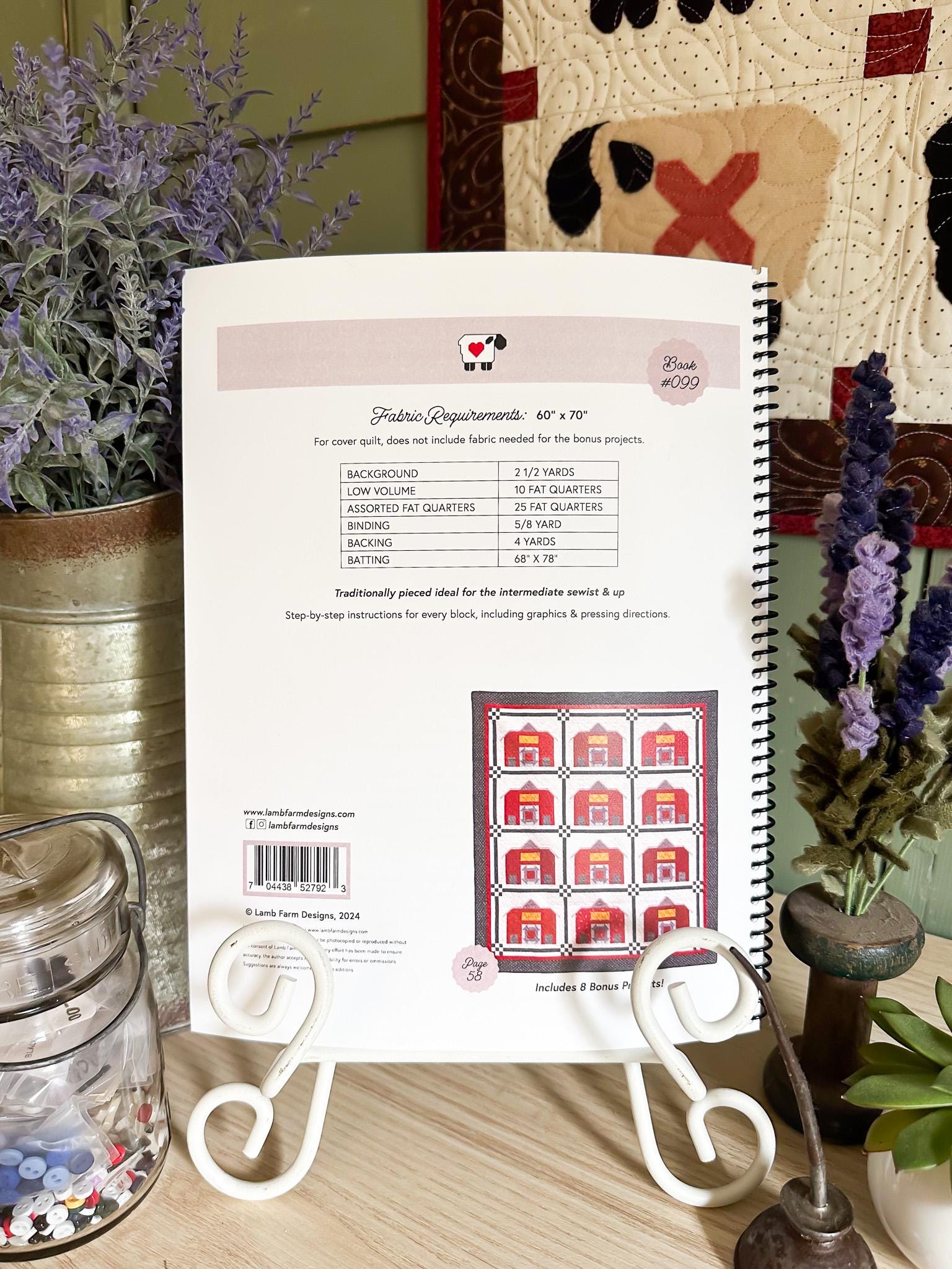 Summer on the Farm Quilt Book Pattern - Etsy