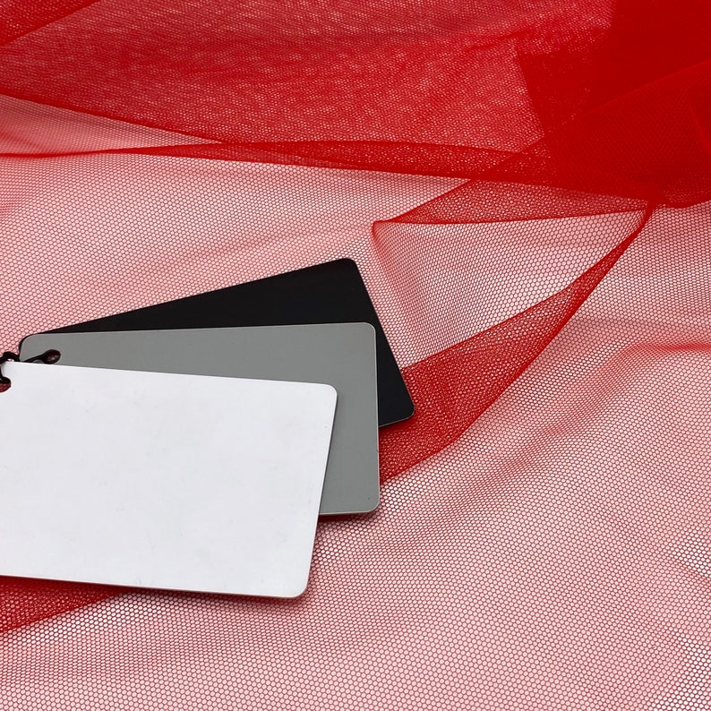 Red Tulle Fabric Sold by the Yard Ships From the USA - Etsy