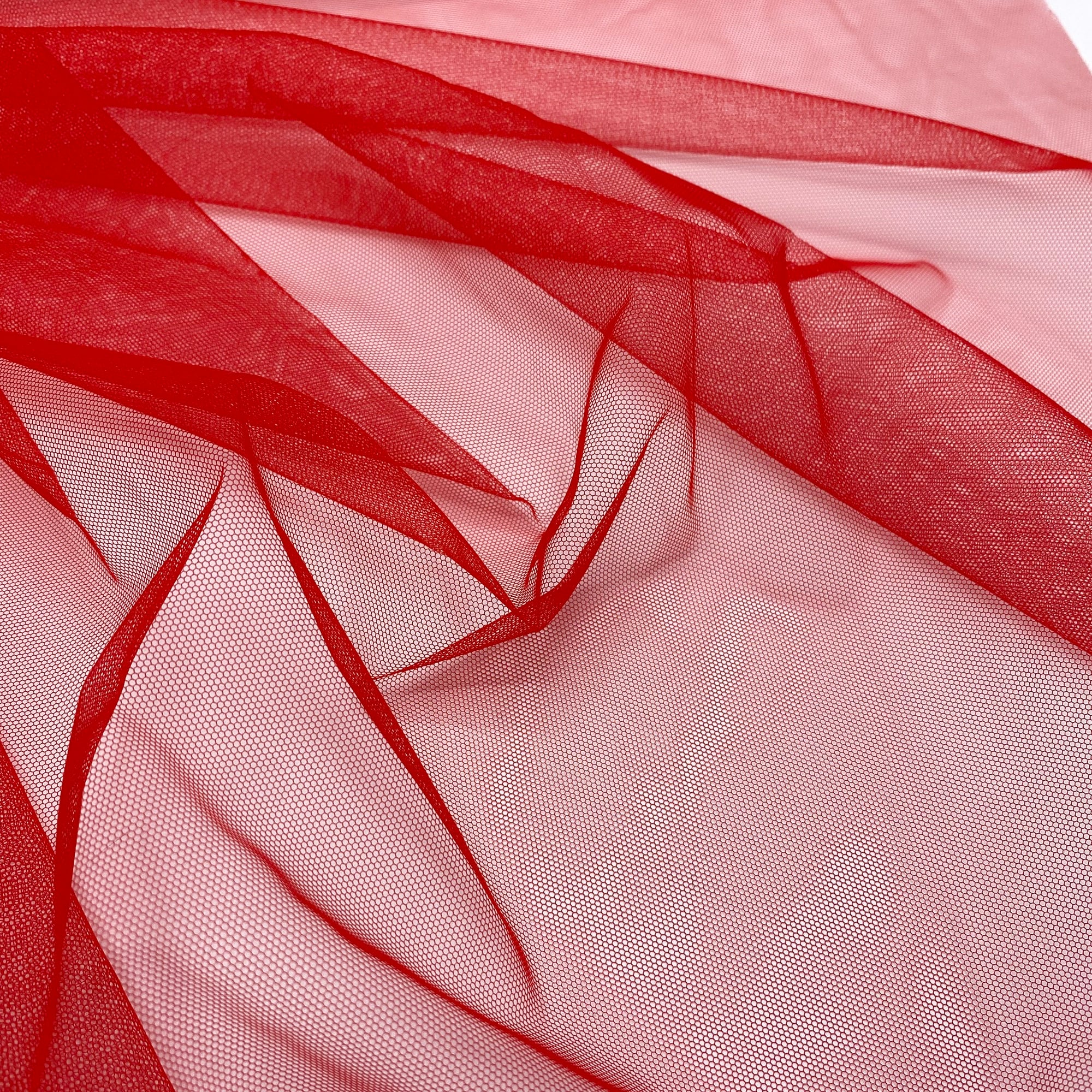 Red Tulle Fabric Sold by the Yard Ships From the USA - Etsy