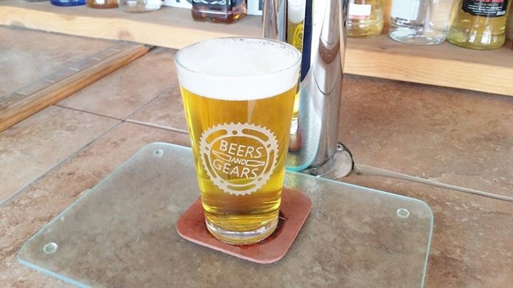 Beers and Gears Beer Glass, Etched Pint Glass, Guy Gift, Christmas Gift ...