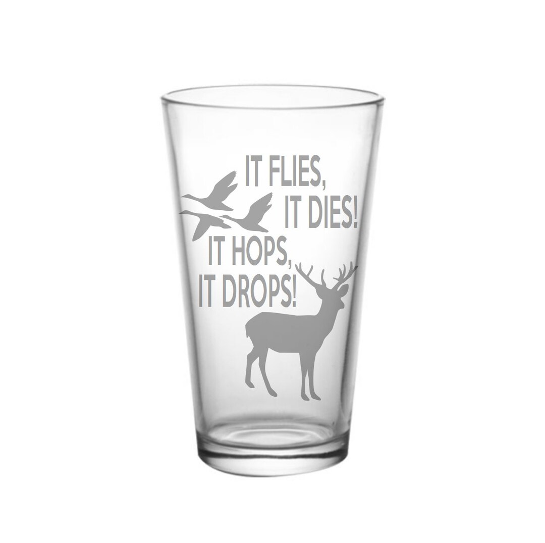 Hunter Gift, Hunting Glass, Hunting Gift, Gift for Hunter, Beer Gift ...