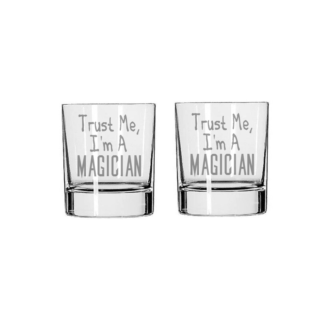 Trust Me, I'm A Magician Glass Set - Trust Me, I'm A Magician Rocks ...