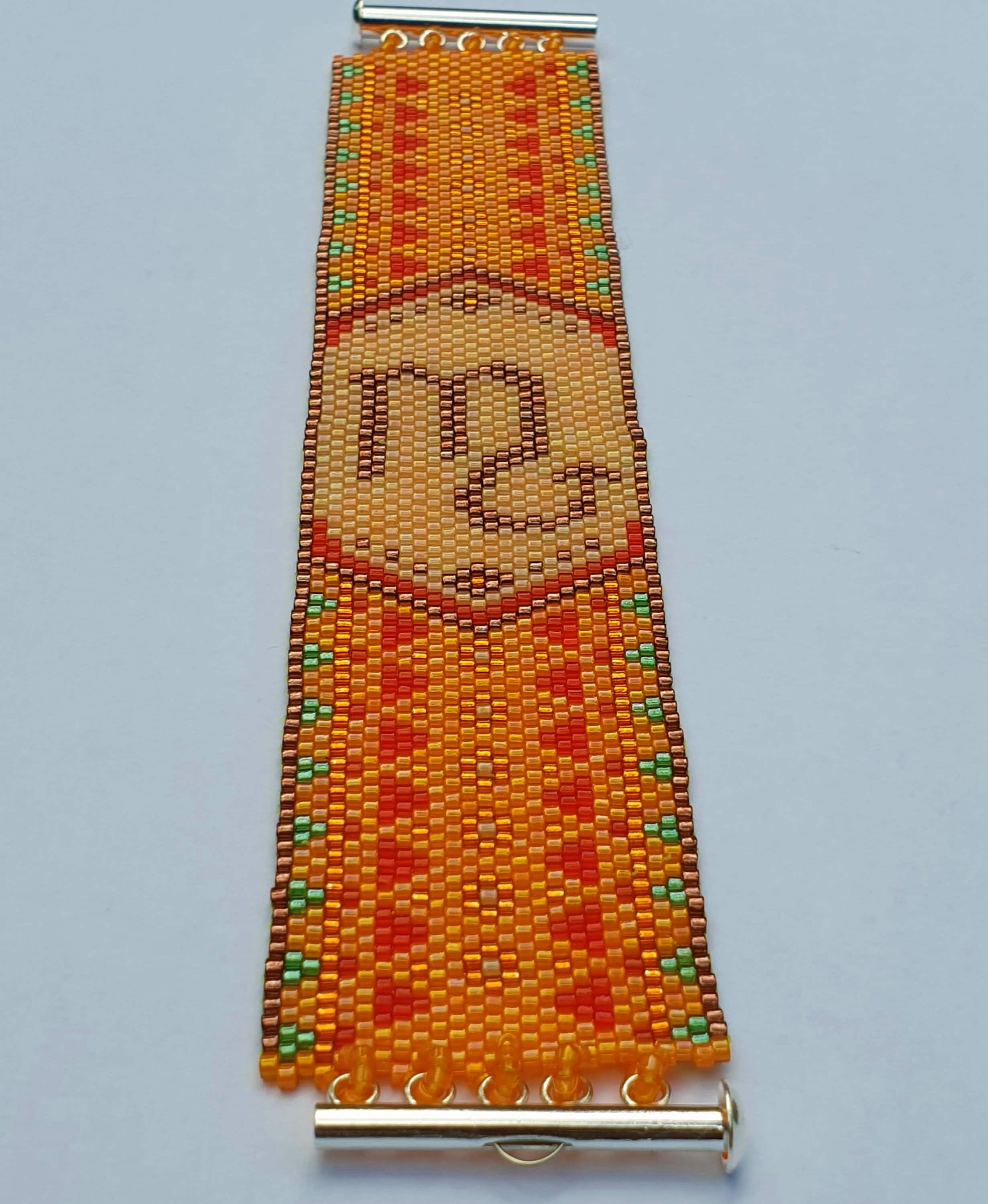 Patterns Peyote odd count pattern for the zodiak sign Pisces Craft ...