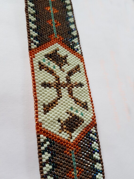 Patterns Peyote odd count pattern for the zodiak sign Pisces Craft ...