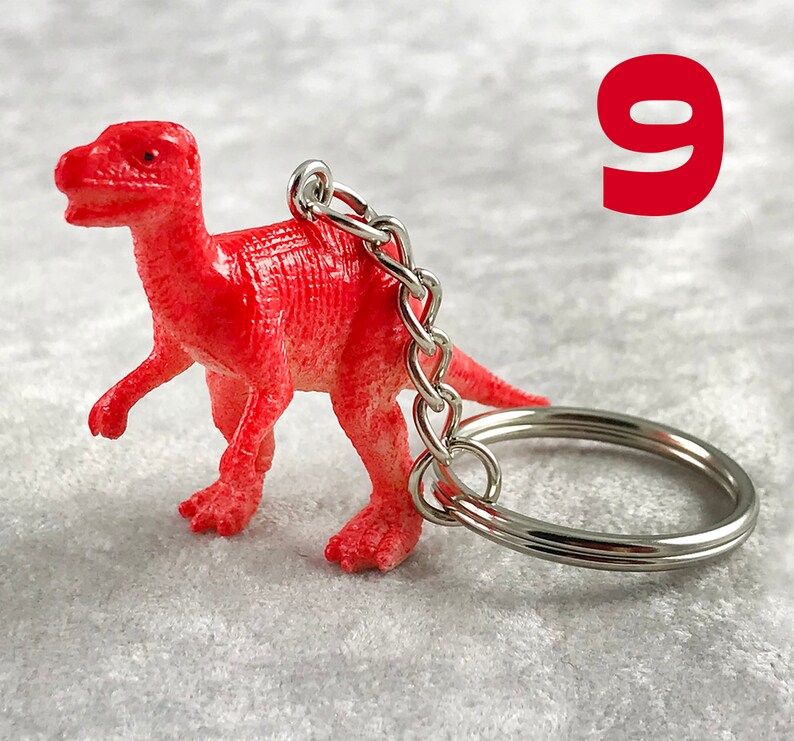 Dinosaur Keychain Purse/backpack/zipper Charm T-rex Dino - Etsy