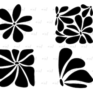 16 Flower Stamps iPad Procreate Brushes, Hand Drawn Illustration, Clip ...