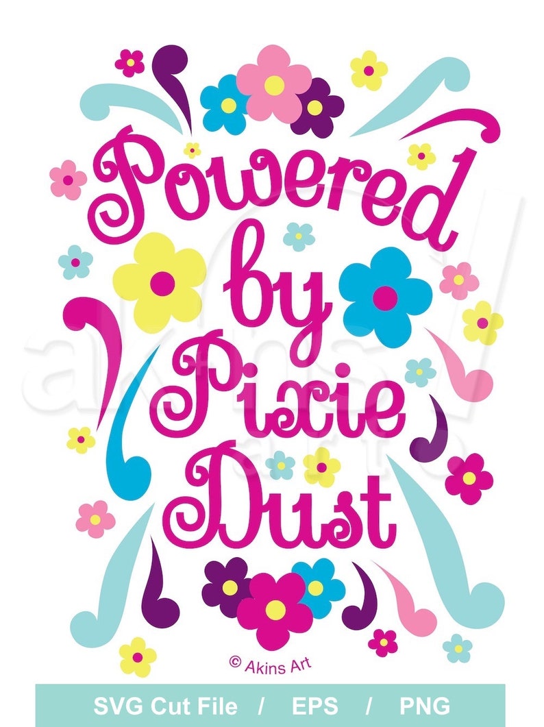 Pixie Dust SVG Cut File Quote Vector EPS Clip Art, Cricut, Silhouette ...