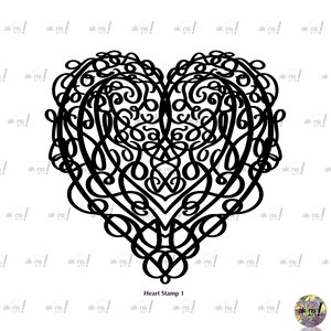 Procreate Valentine Heart Stamp Brushes for Ipad, Hand Drawn Art, Clip ...