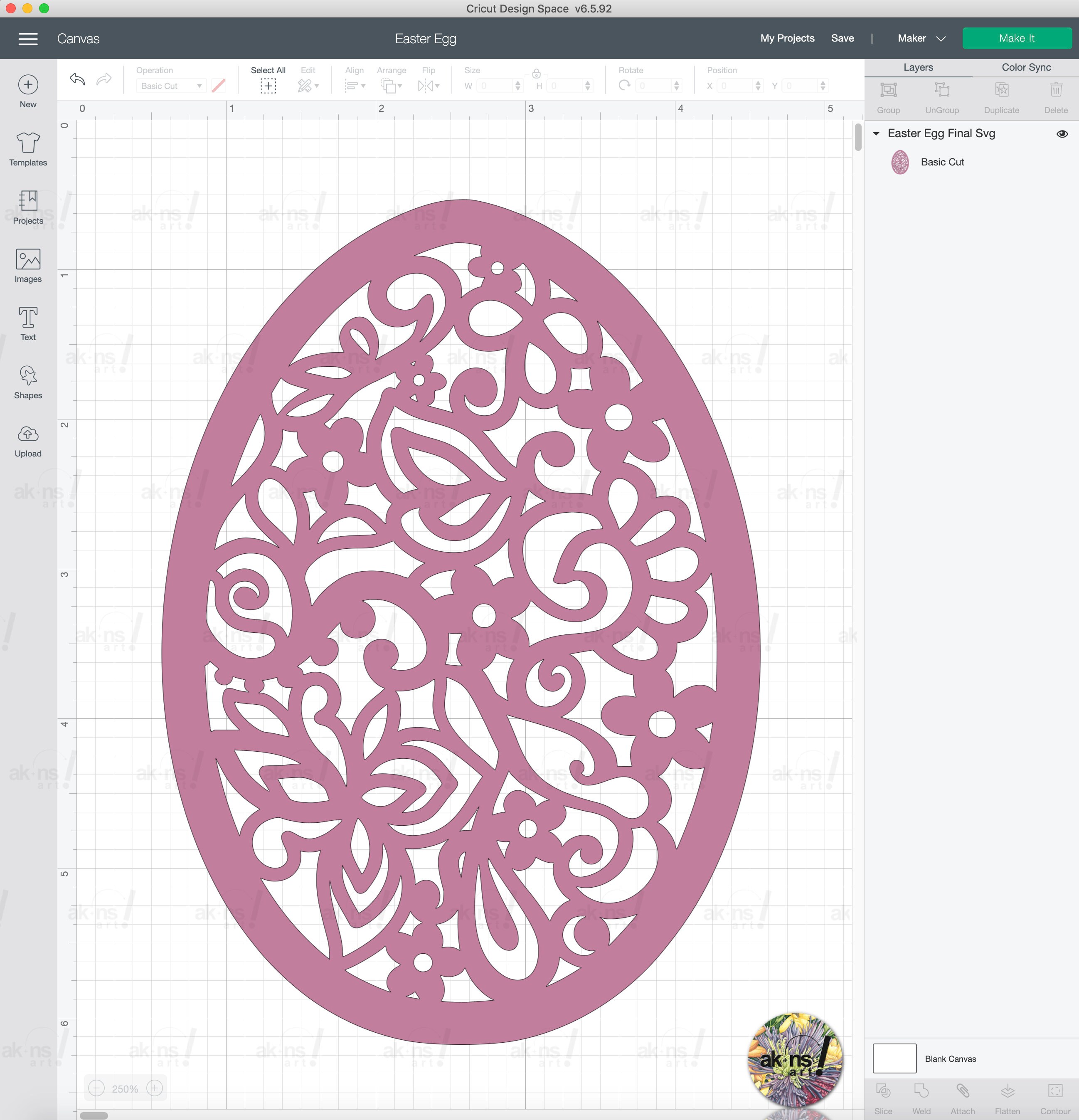 Easter Egg SVG Cricut Clipart Vector Cut File Hand Drawn Flourish DIY ...