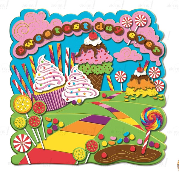 Candy Land Cupcakes - Etsy