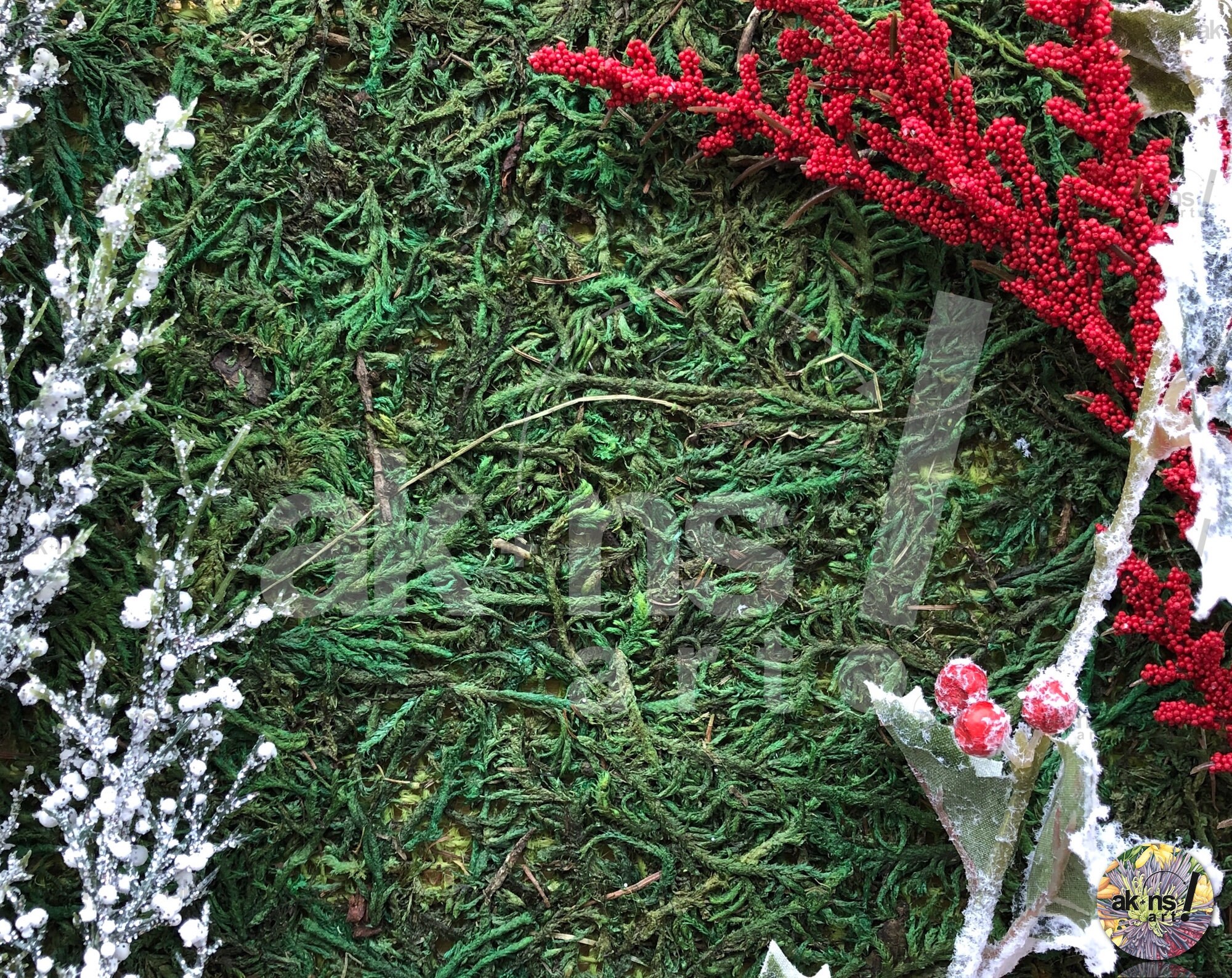 Christmas Mockup Background Photography, Holiday Ornament Craft ...