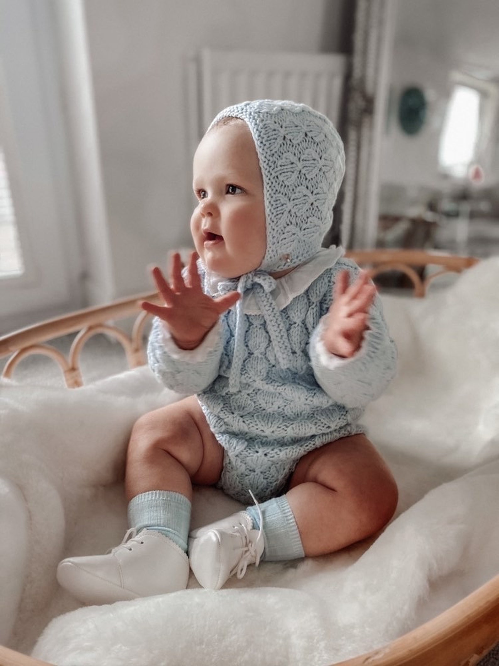 Set of 3 Baby Boy Toddler Boy Toddler Bonnet Sitter - Etsy