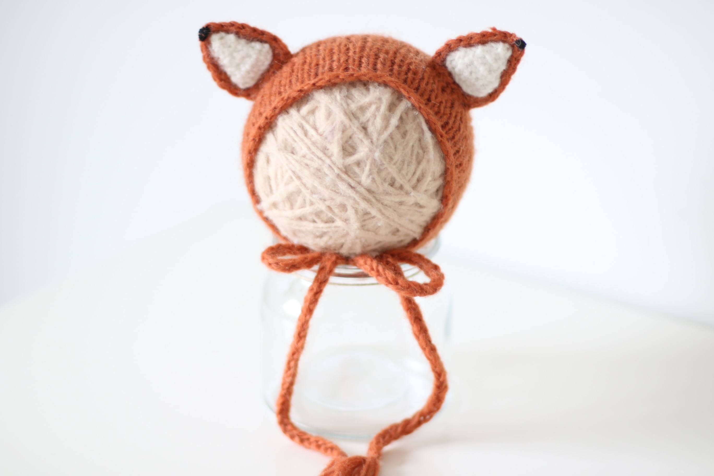 Newborn fox– Baby props – Newborn girl – Photo props – Baby girl fox ...
