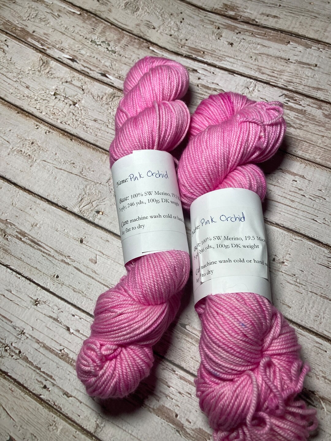 Pink Orchid | DK Weight Tonal Pink Yarn for Knitting, Crochet, and ...