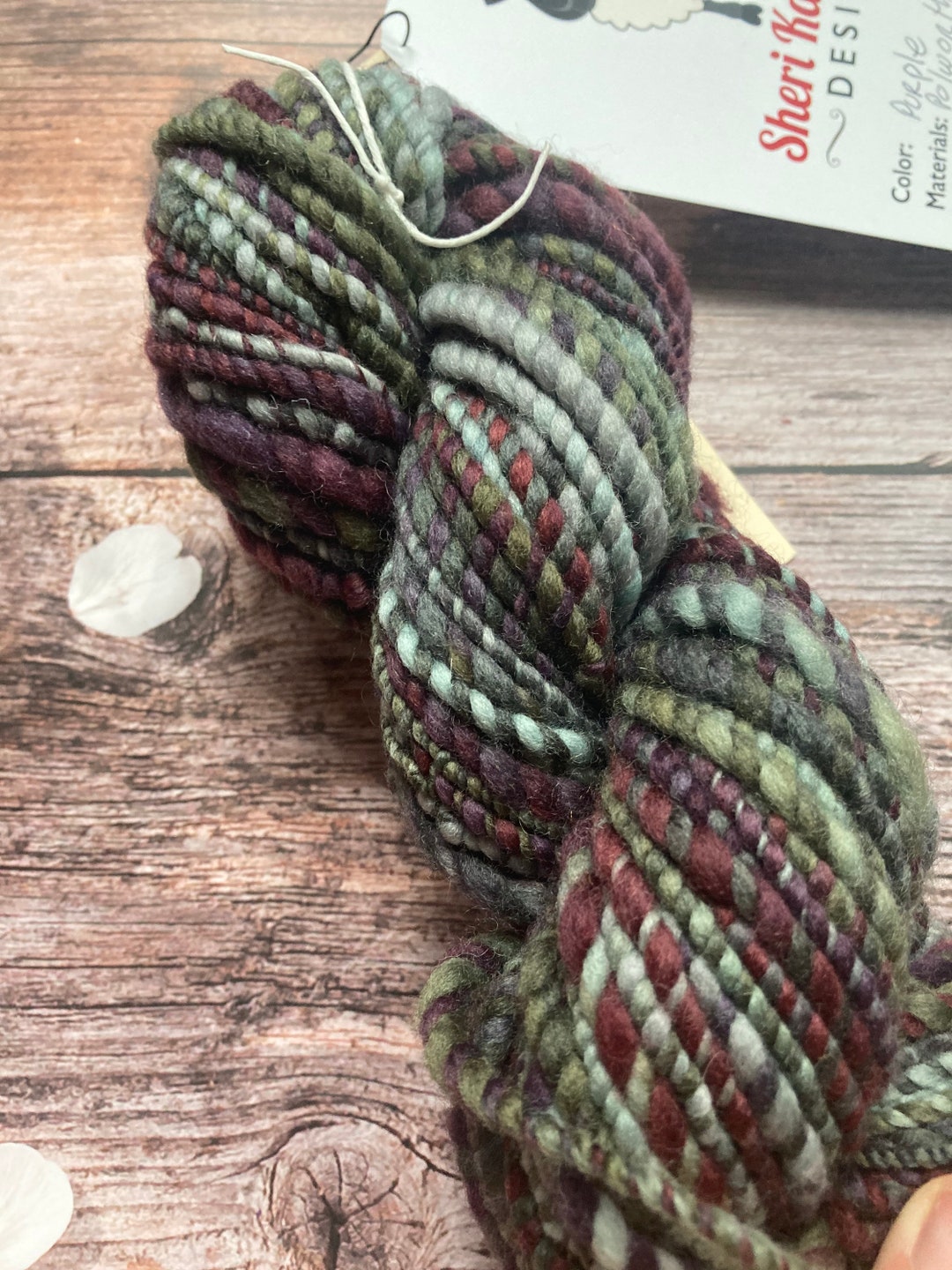 Polwarth Handspun Yarn for Knitting, Crochet, and Weaving - Etsy