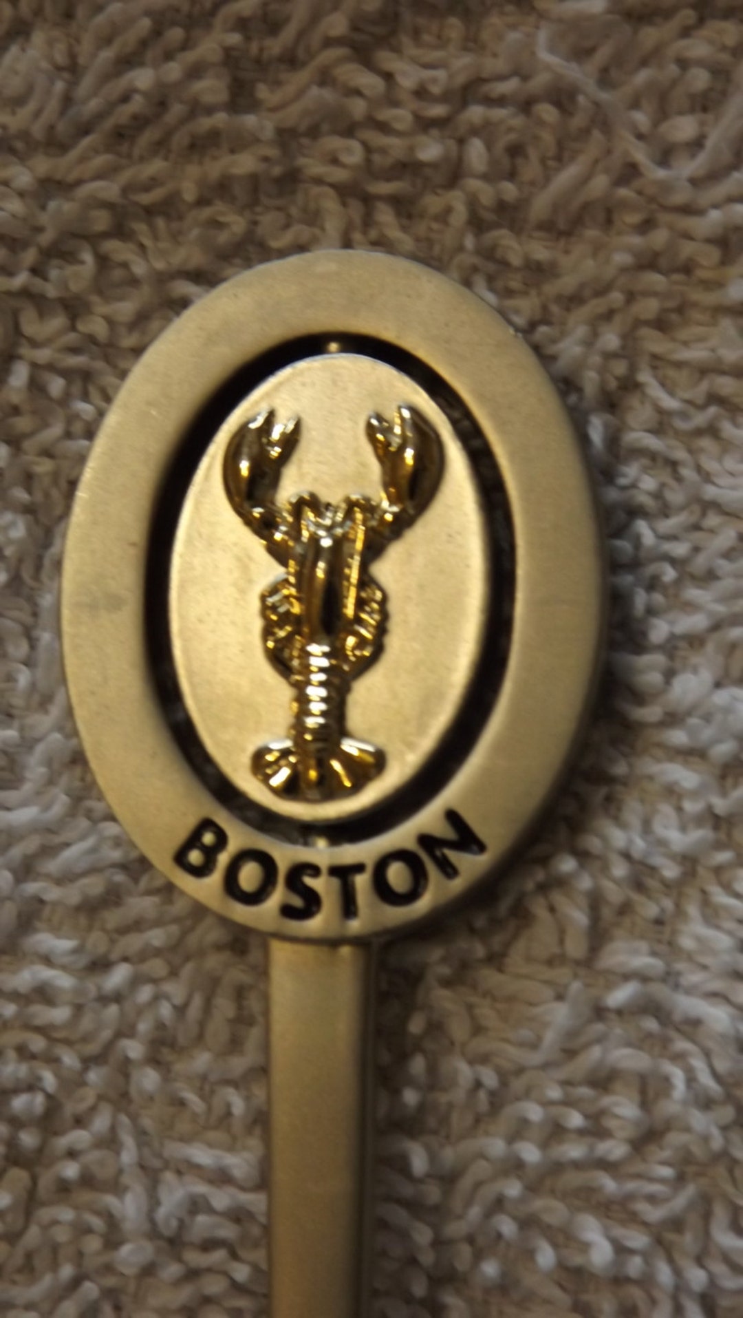 Collector Souvenir Spoon Boston Lobster SP166 - Etsy