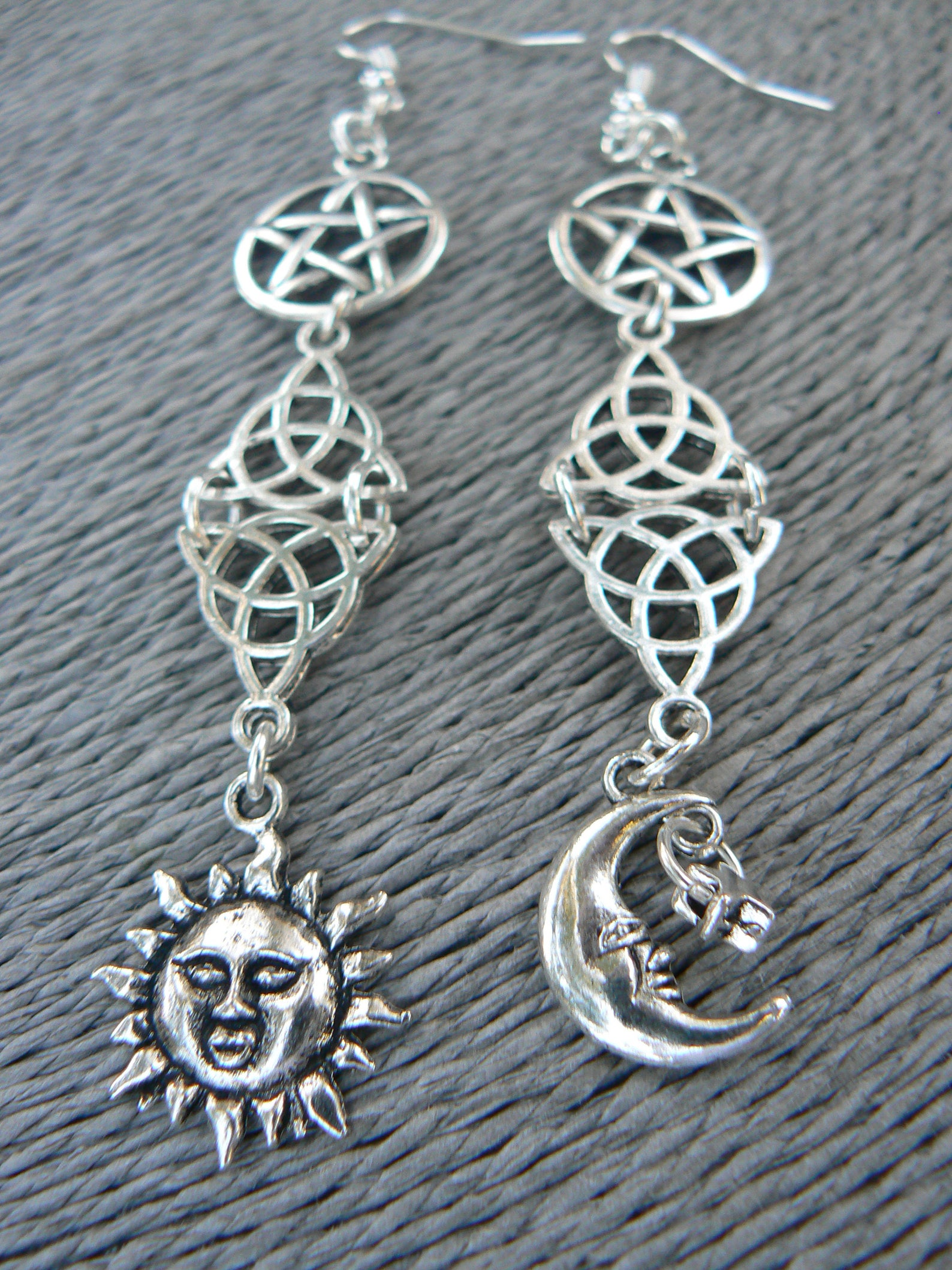 Pagan earringsGoddess earringsWiccan EarringsCeltic | Etsy