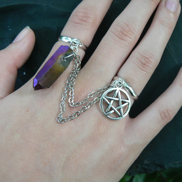 Wiccan Ring - Etsy