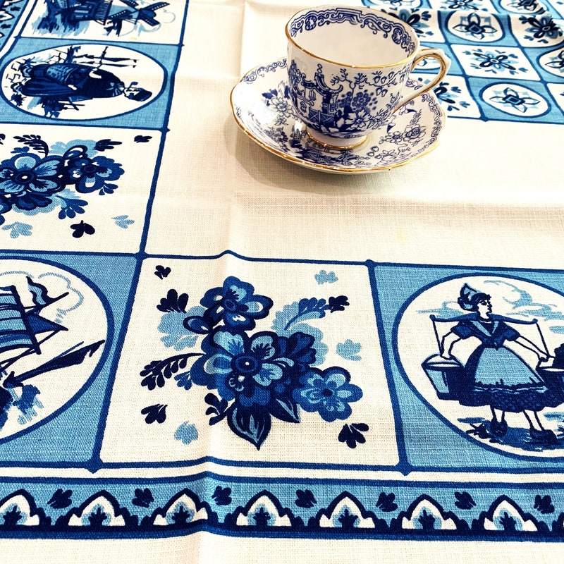 Dutch Tablecloth - Etsy