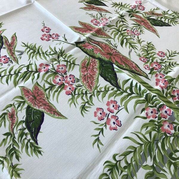 1950s Tablecloth - Etsy