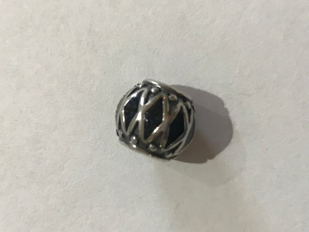 Authentic Pandora Sterling Silver Geometric Design Pandora Charm - Etsy