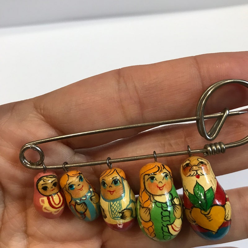 Wood Doll Pins - Etsy