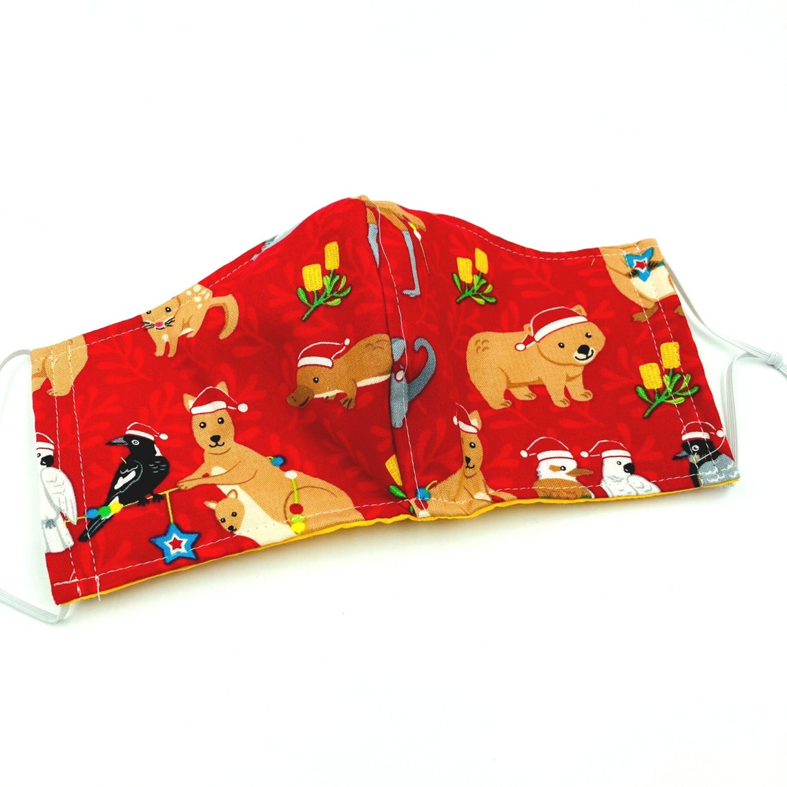 Christmas face mask Stocking Stuffer Fun face mask unique | Etsy