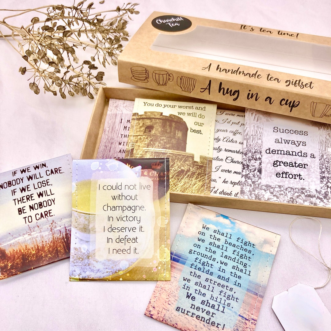 Churchill Tea Gift Set - Winston Churchill Gift - WW1 - WW2 - War ...