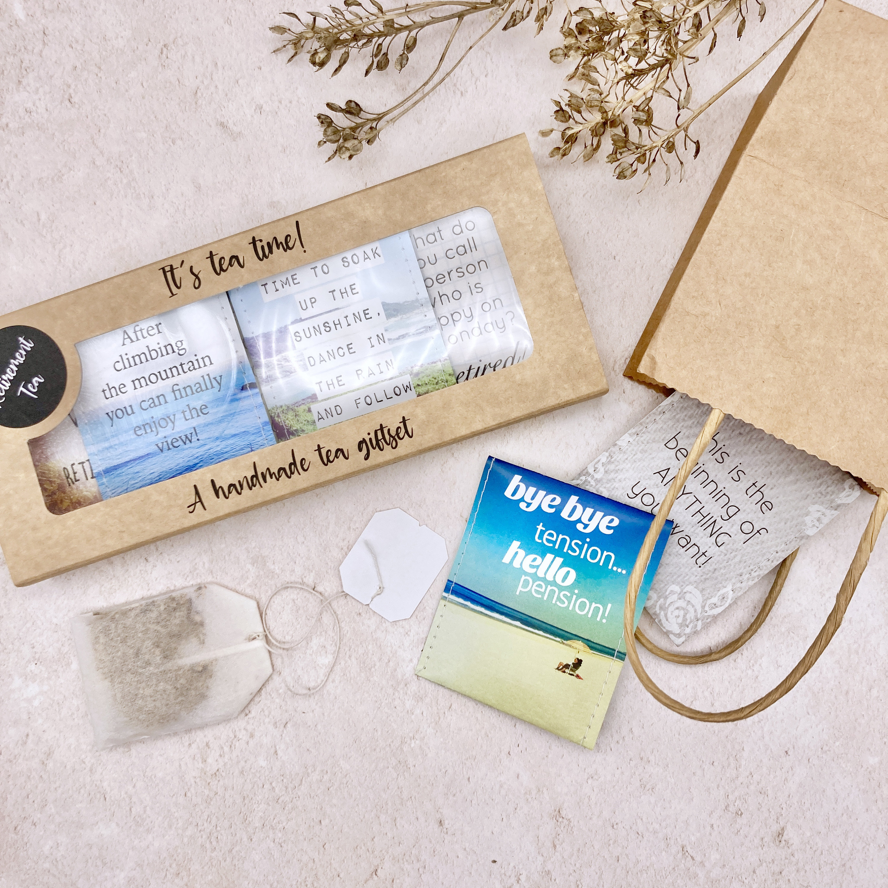Retirement Gifts: Retirement Tea Gift Set Retirement Present - Etsy UK