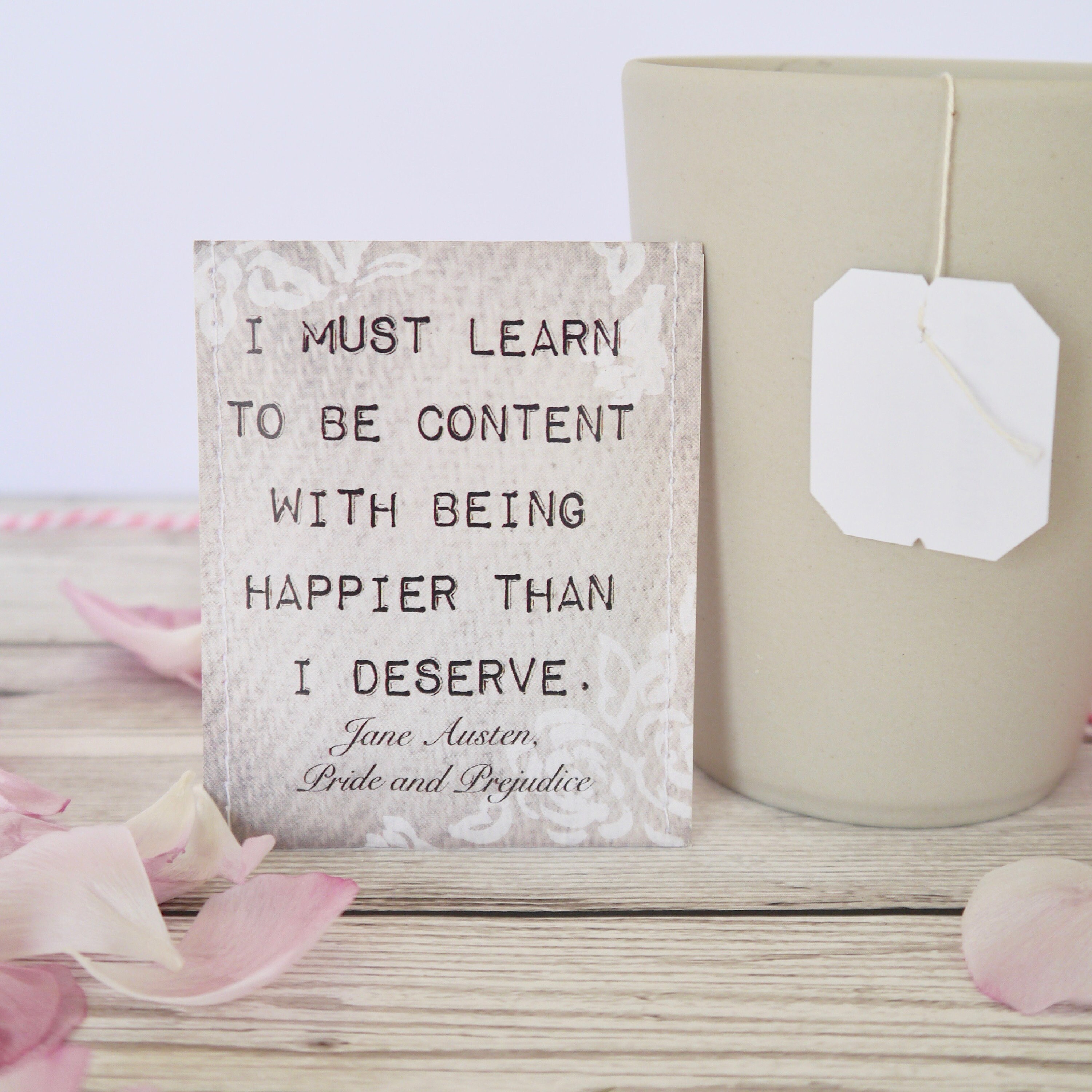 Jane Austen Gifts: Jane Austen Tea Gift Set Pride and | Etsy UK