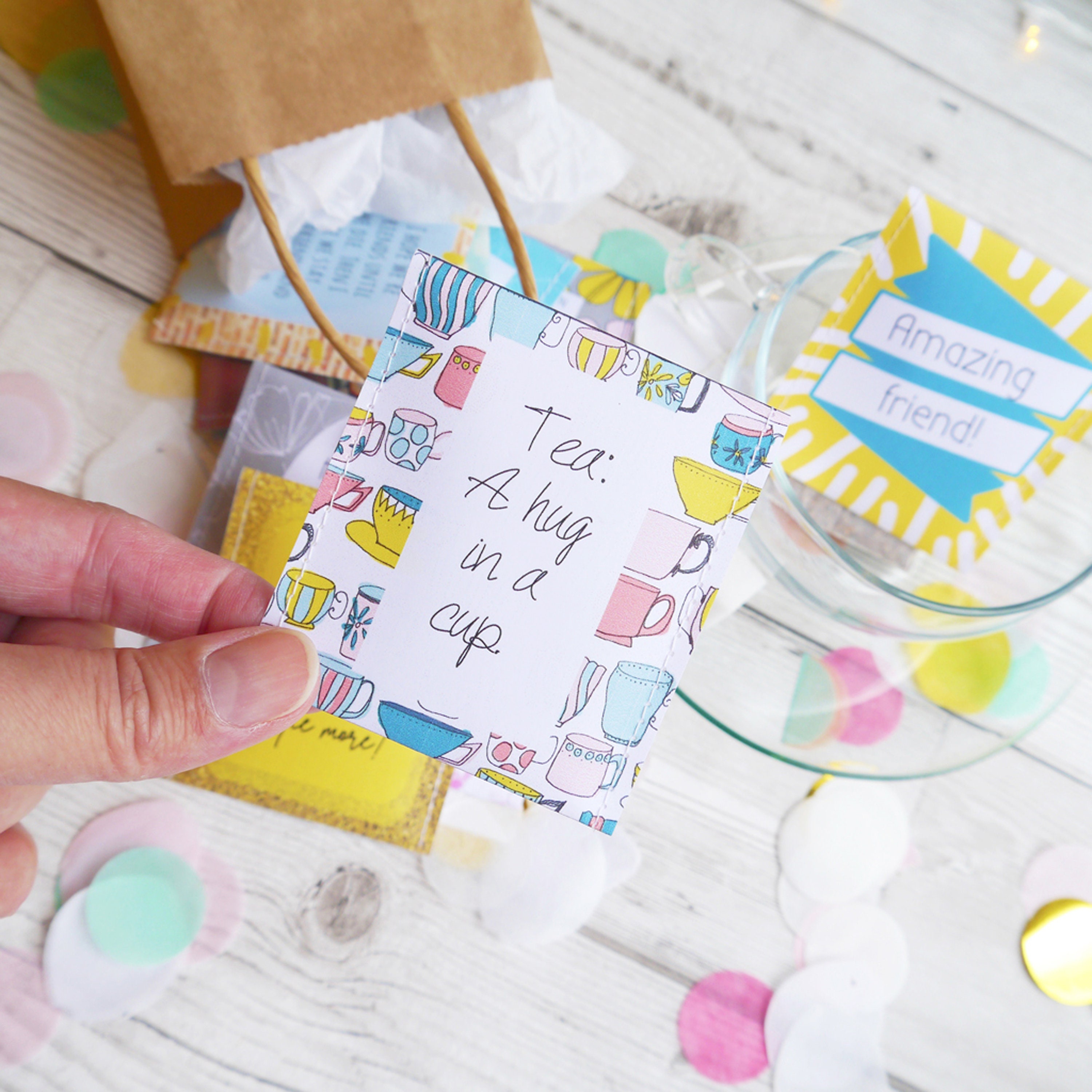 Friendship Gift: Tea for a Friend - Friendship Tea Gift Set ...