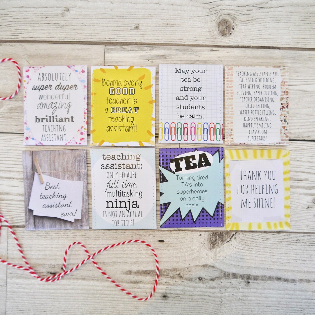 Teaching Assistant Gift - A Perfect End of Term Gift for a Teaching ...