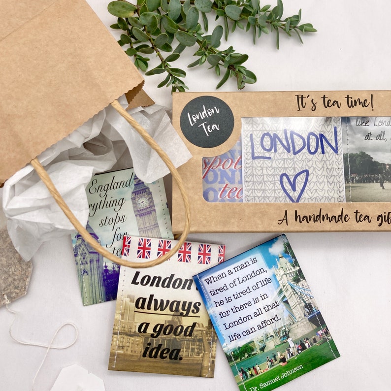 London Tea Gift Set a Lovely English Gift for Anyone Who - Etsy