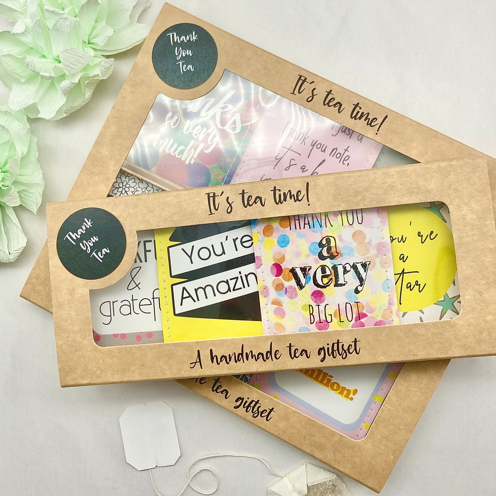 Thank You Gift Set: Thank You Tea Gift Thank You Box Thank - Etsy UK