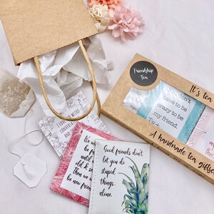 Friendship Gift: Tea for a Friend Friendship Tea Gift Set | Etsy