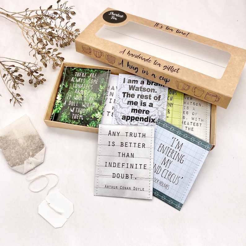 Sherlock Holmes Tea Gift Set Sherlock Gift for Sherlock - Etsy UK