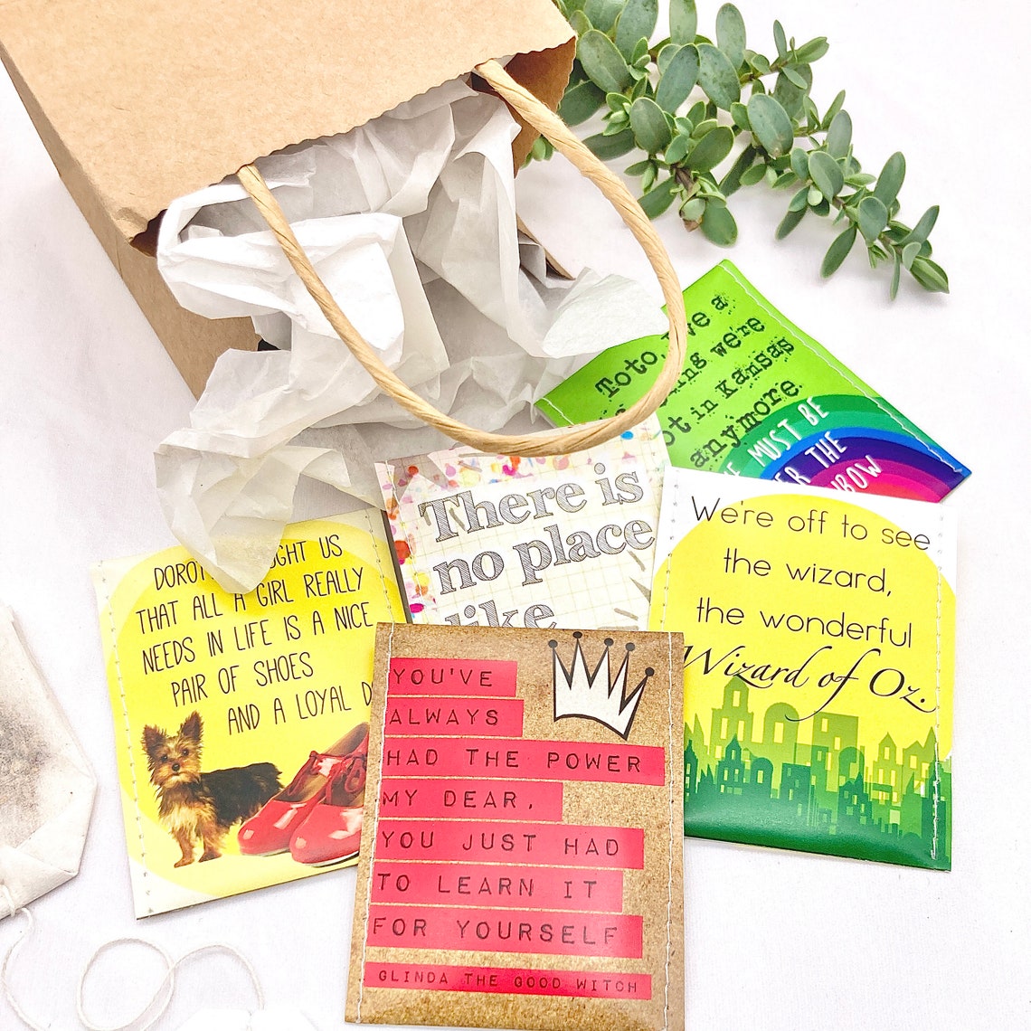 Wizard of Oz Tea Gift Set Wizard of Oz Gifts Yellowbrick - Etsy