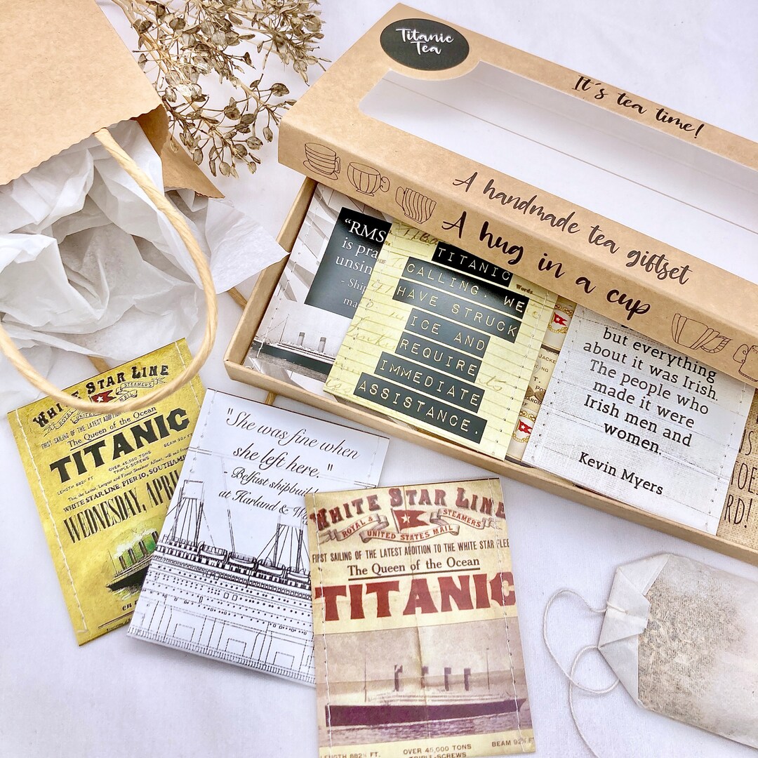 Titanic Gifts: Titanic Tea Gift Set - RMS Titanic - Harland and Wolff ...