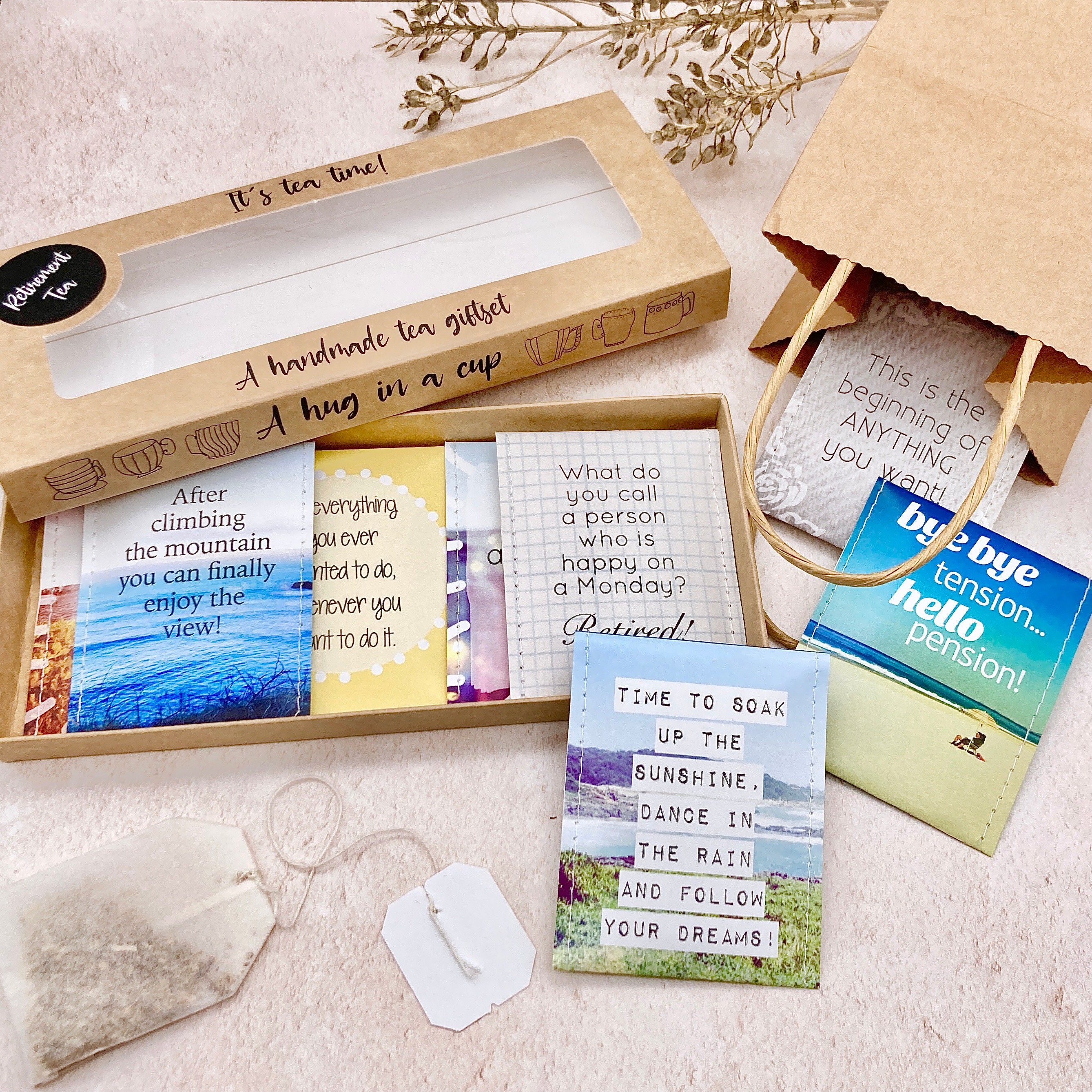 Retirement Gifts: Retirement Tea Gift Set Retirement Present - Etsy UK