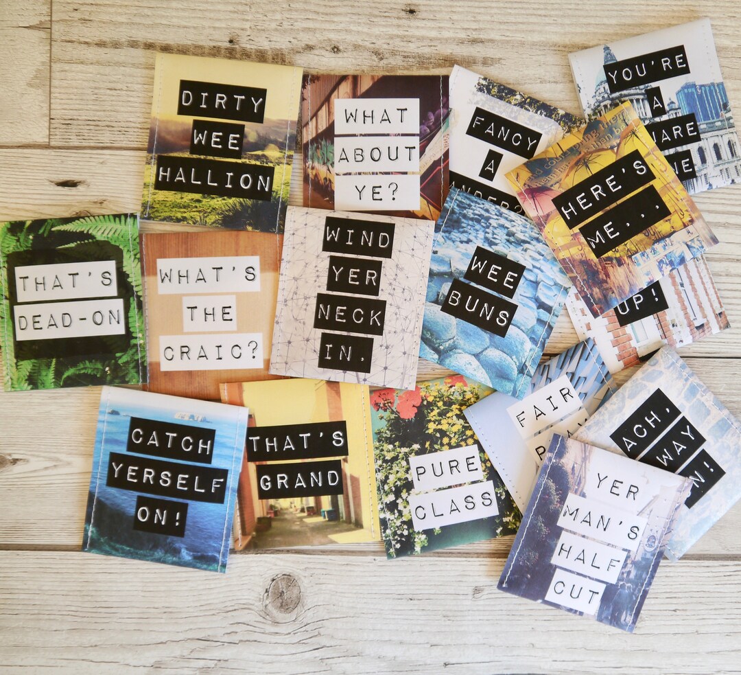 Northern Ireland Slang Tea Gift - Northern Irish Gifts - Northern ...