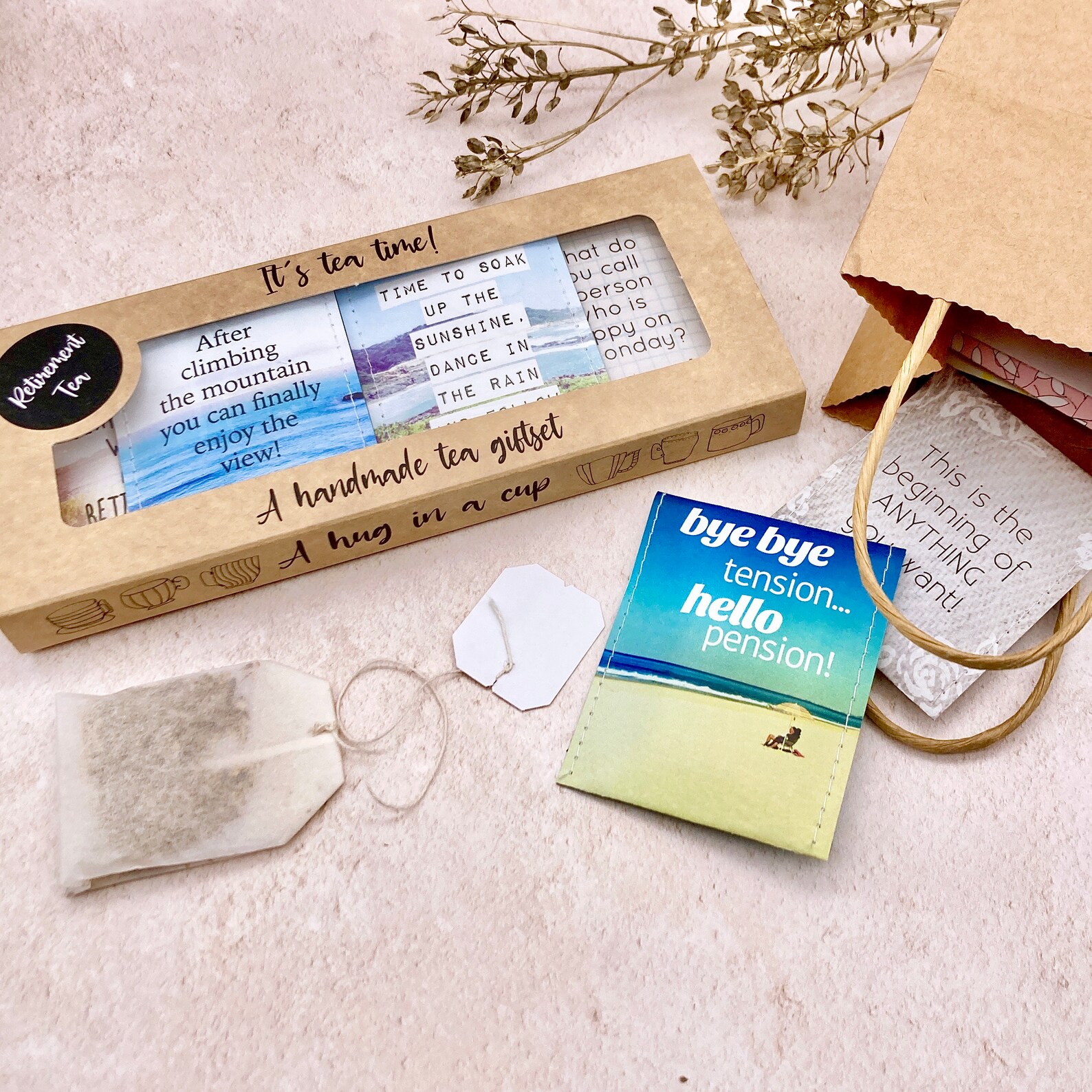 Retirement Gifts: Retirement Tea Gift Set Retirement Present - Etsy UK