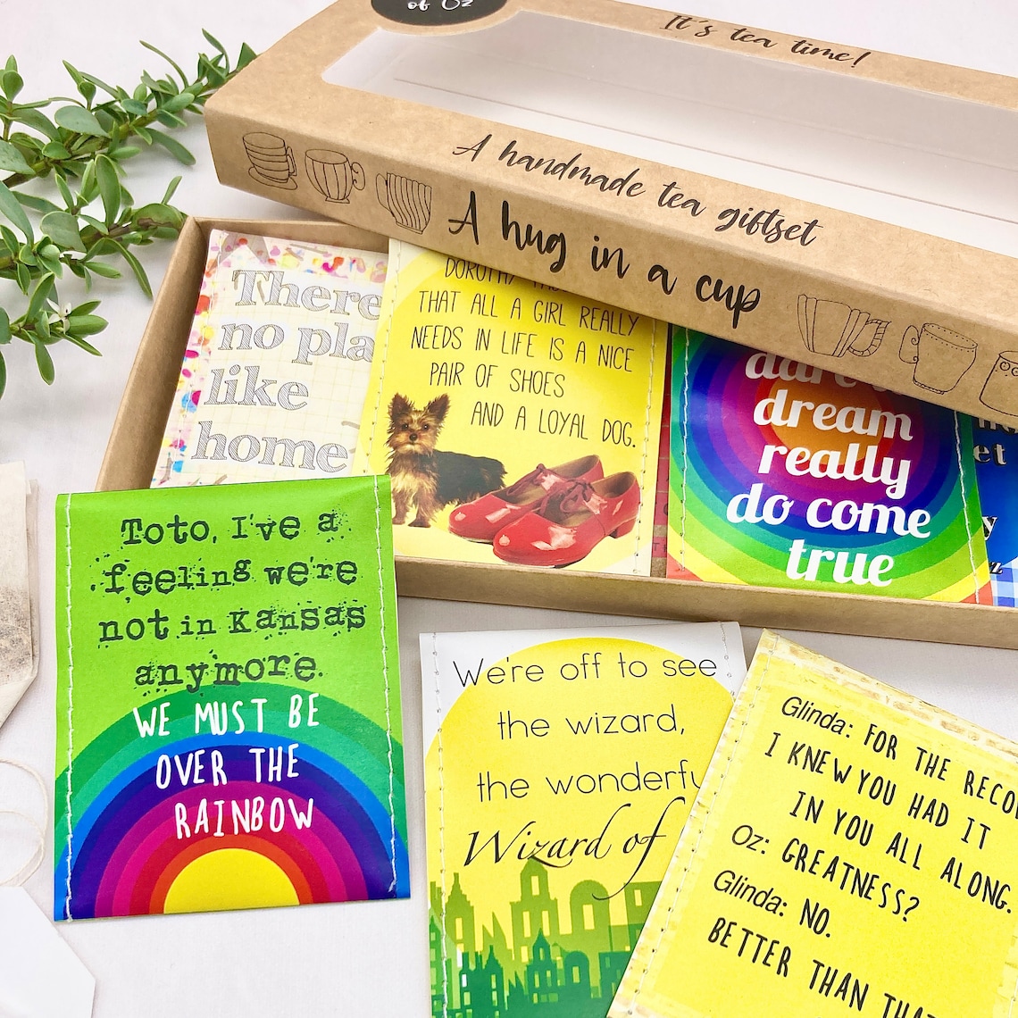 Wizard of Oz Tea Gift Set Wizard of Oz Gifts Yellowbrick - Etsy