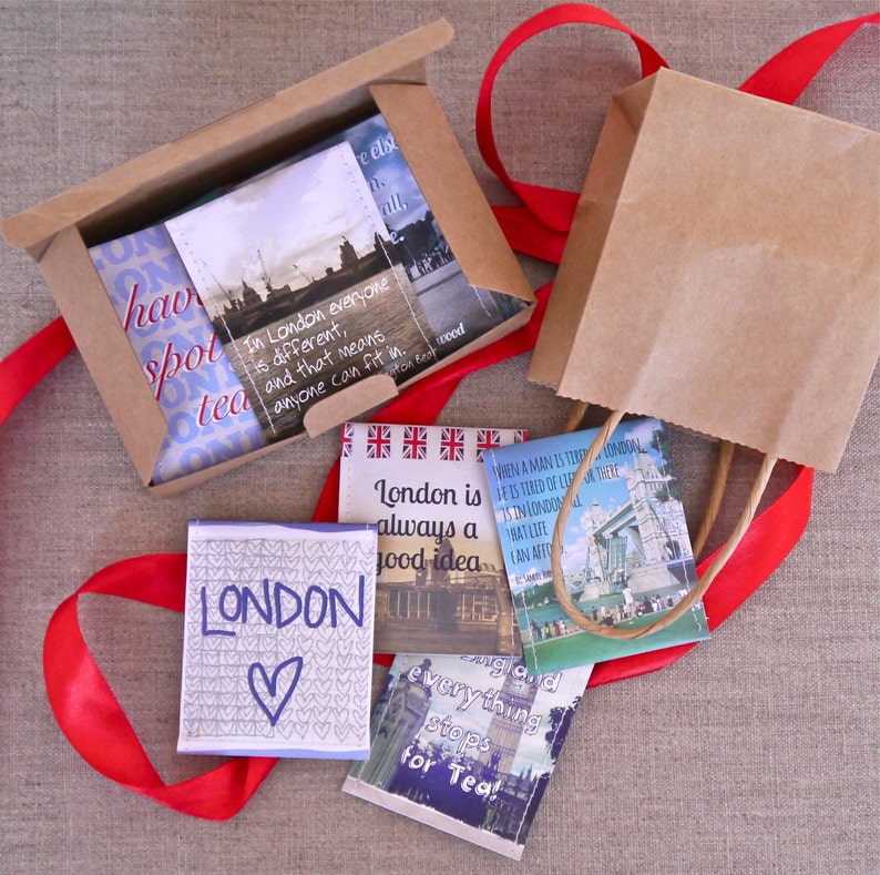 London Tea Gift Set a lovely English gift for anyone who | Etsy