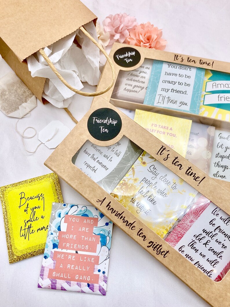 Friendship Gift: Tea for a Friend Friendship Tea Gift Set - Etsy