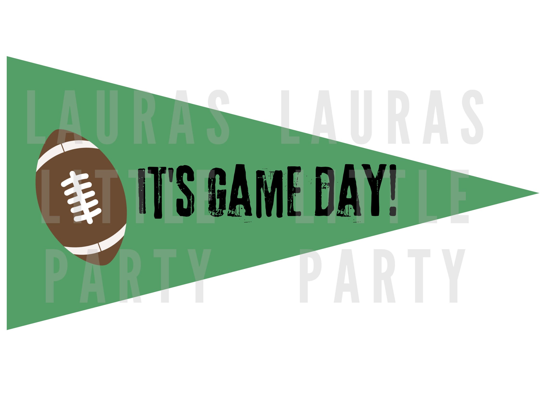 Printable Flag - Game Day - Etsy
