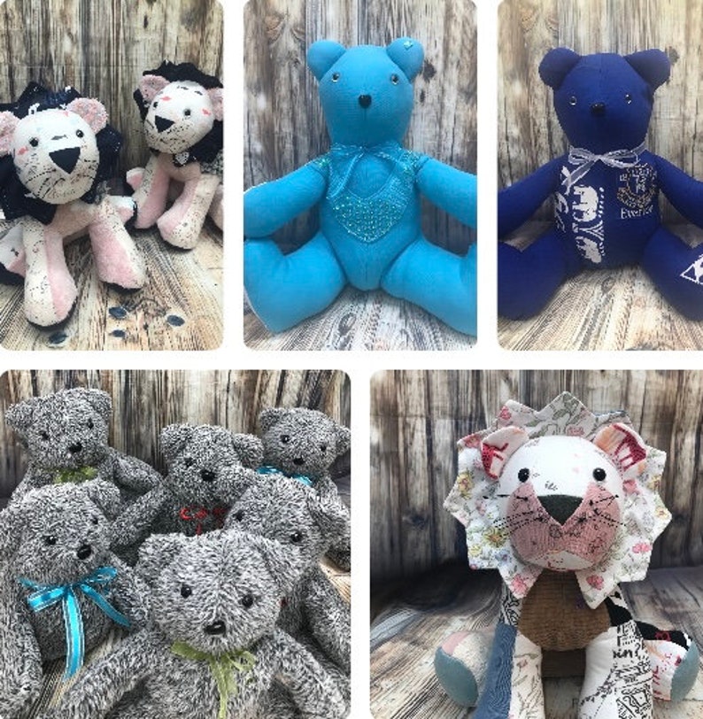 Memory Bears & Keepsake Animals - Etsy