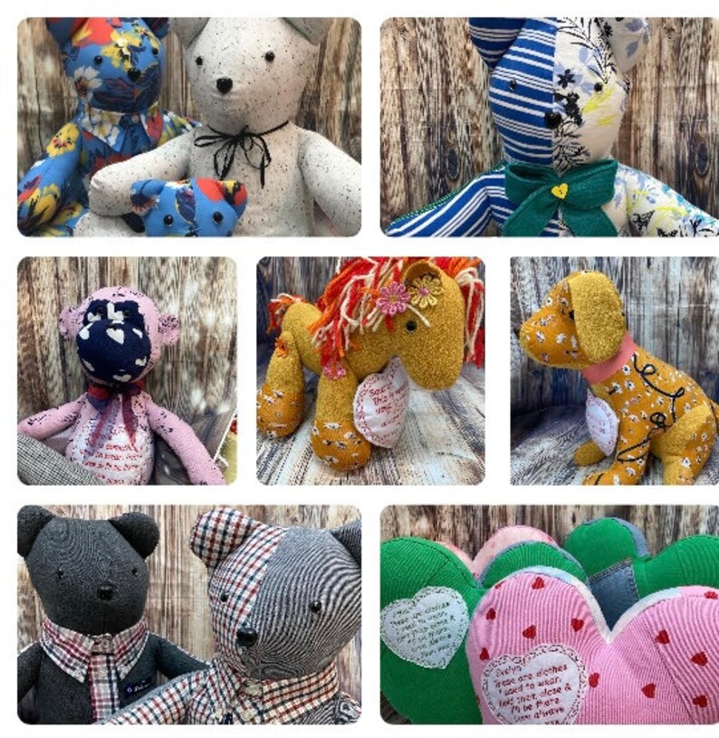 Memory Bears & Keepsake Animals - Etsy