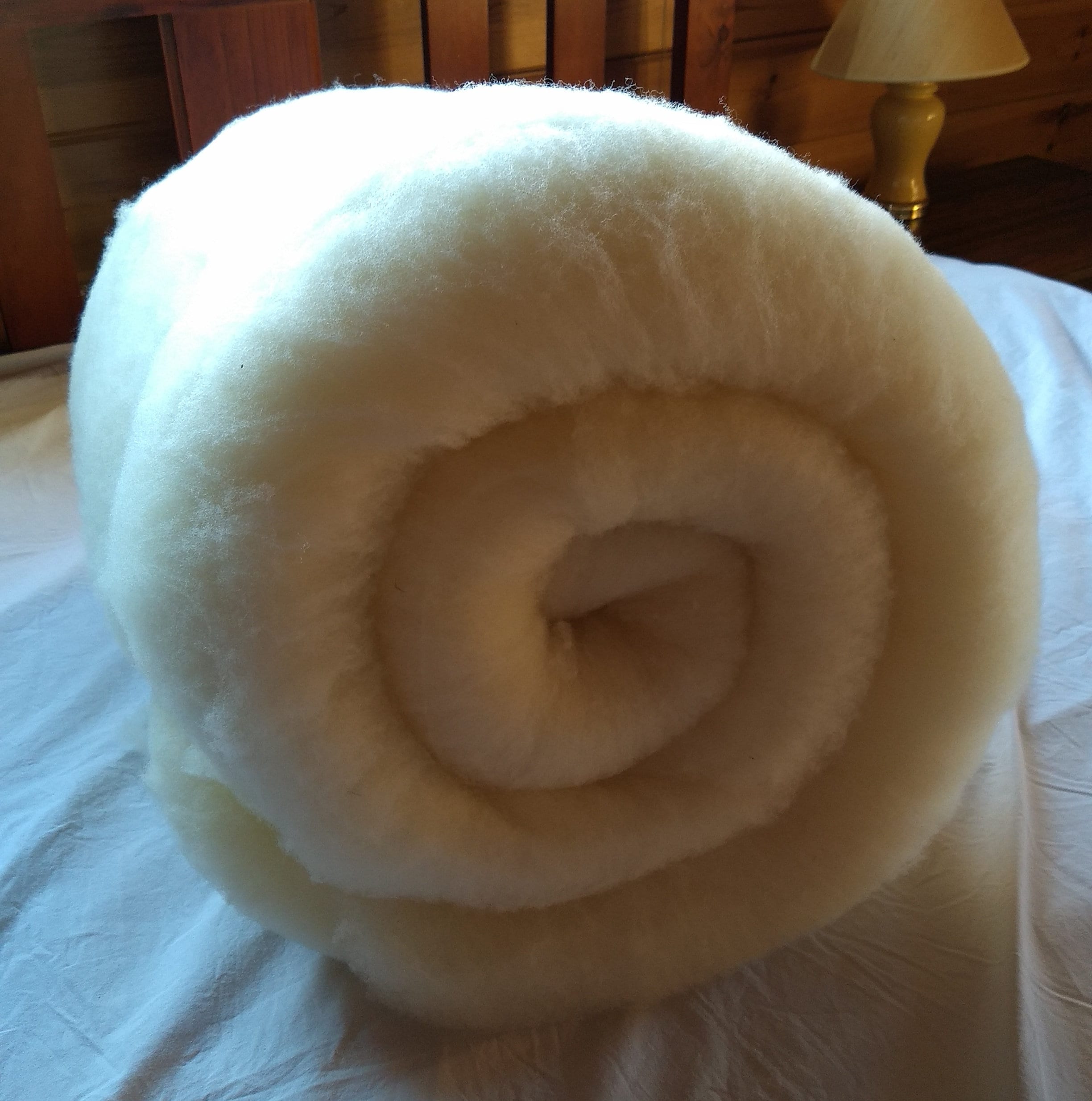 High Loft Quilt Batting, 100% Corriedale Wool - Etsy