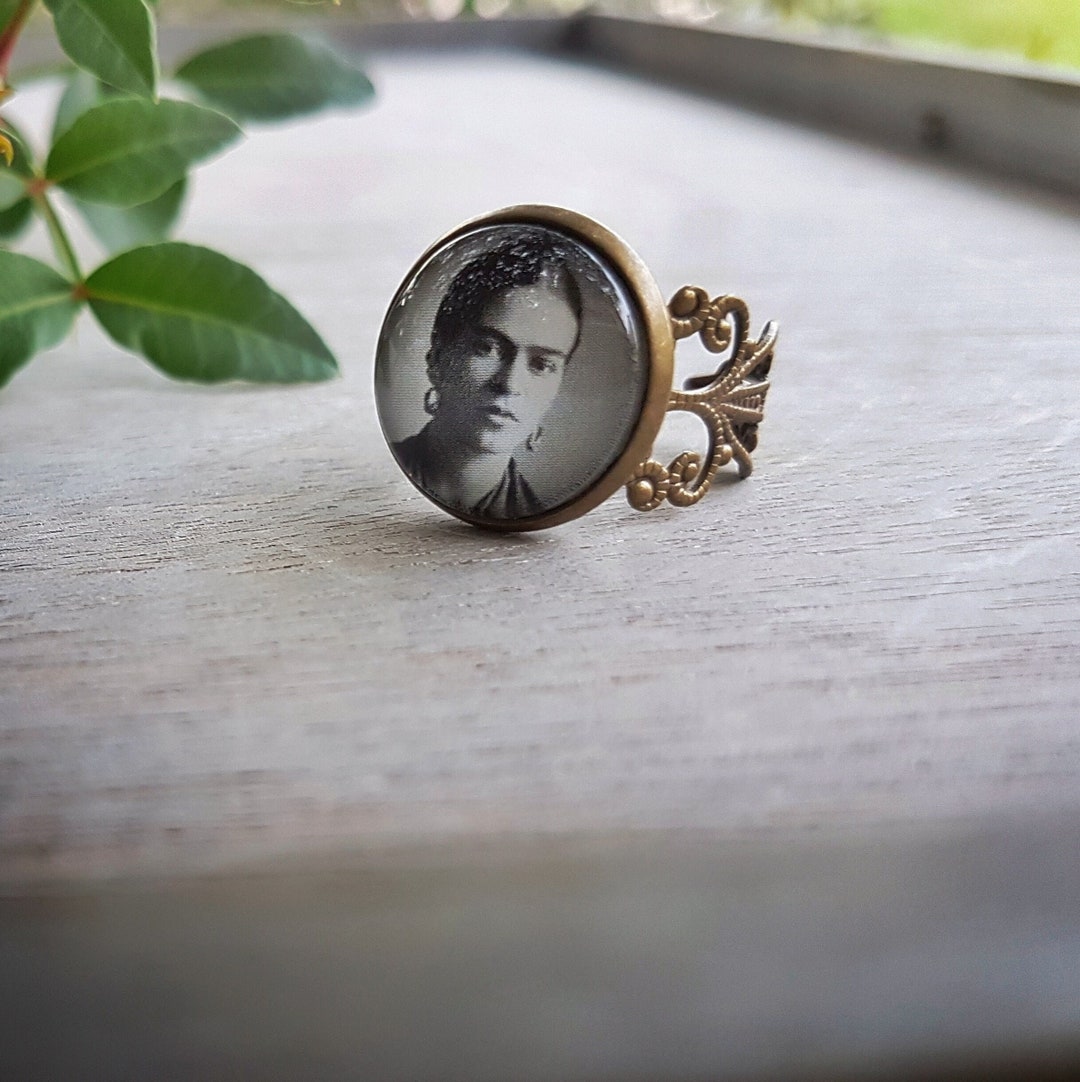 Mexican Painter Ring,portrait Jewelry,inspiring Ring,adjustable Ring ...